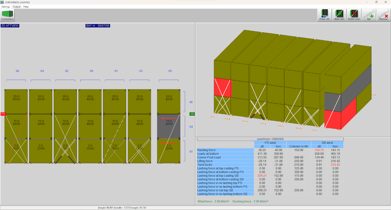 LOCOPIAS Manual Seagoing Vessels: Container Lashing